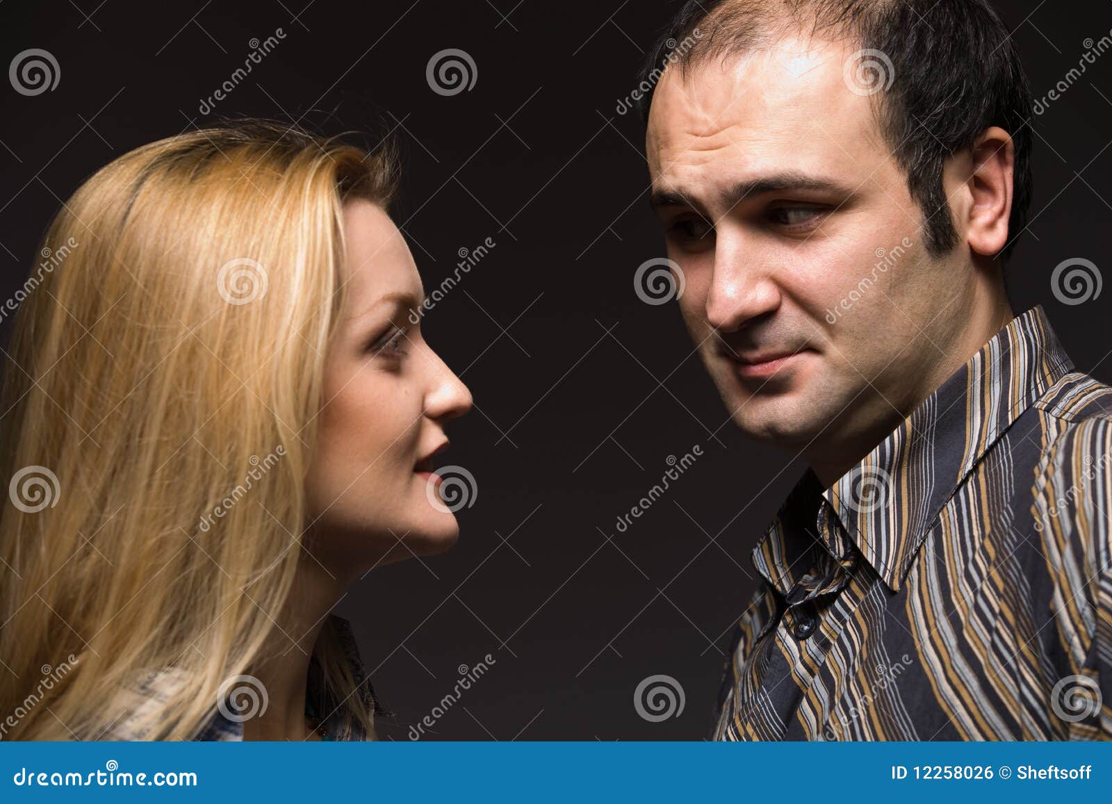 People couple stock photo. Image of faces, expressions - 12258026