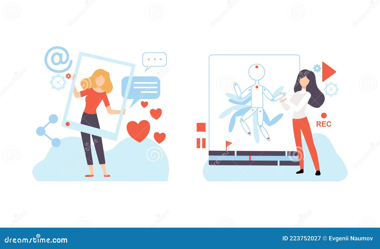 People Creating Digital Content, Technology Process of Software ...