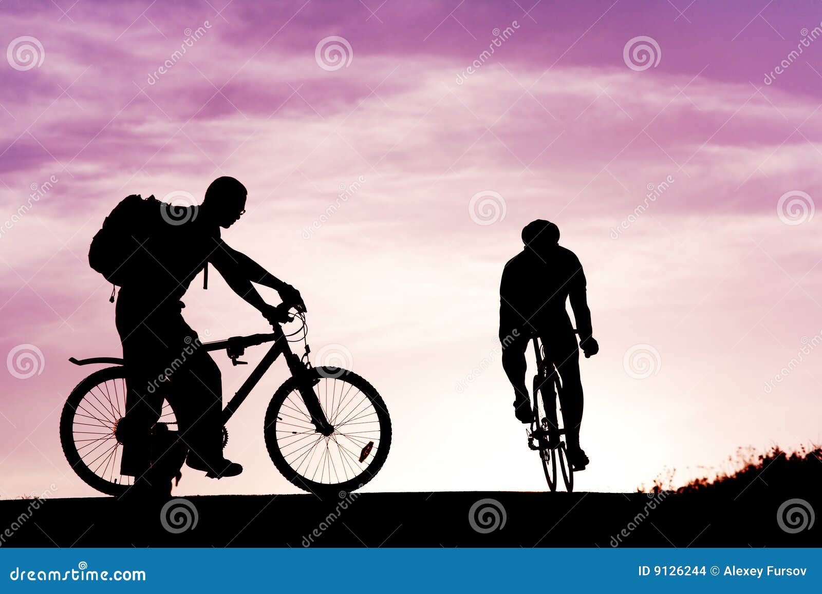 People cycling stock photo. Image of relaxation, nature - 9126244