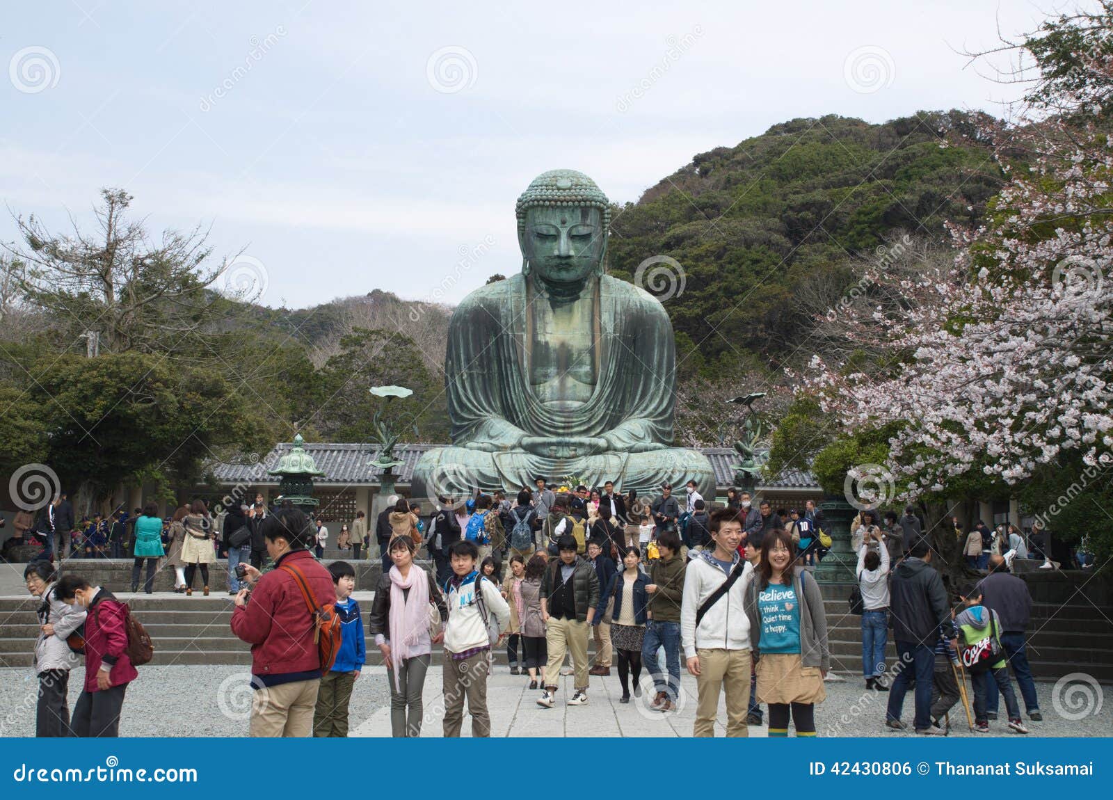 Daibutsu Statue At Kotoku-in Temple Kamakura Tokyo Editorial Photo ...
