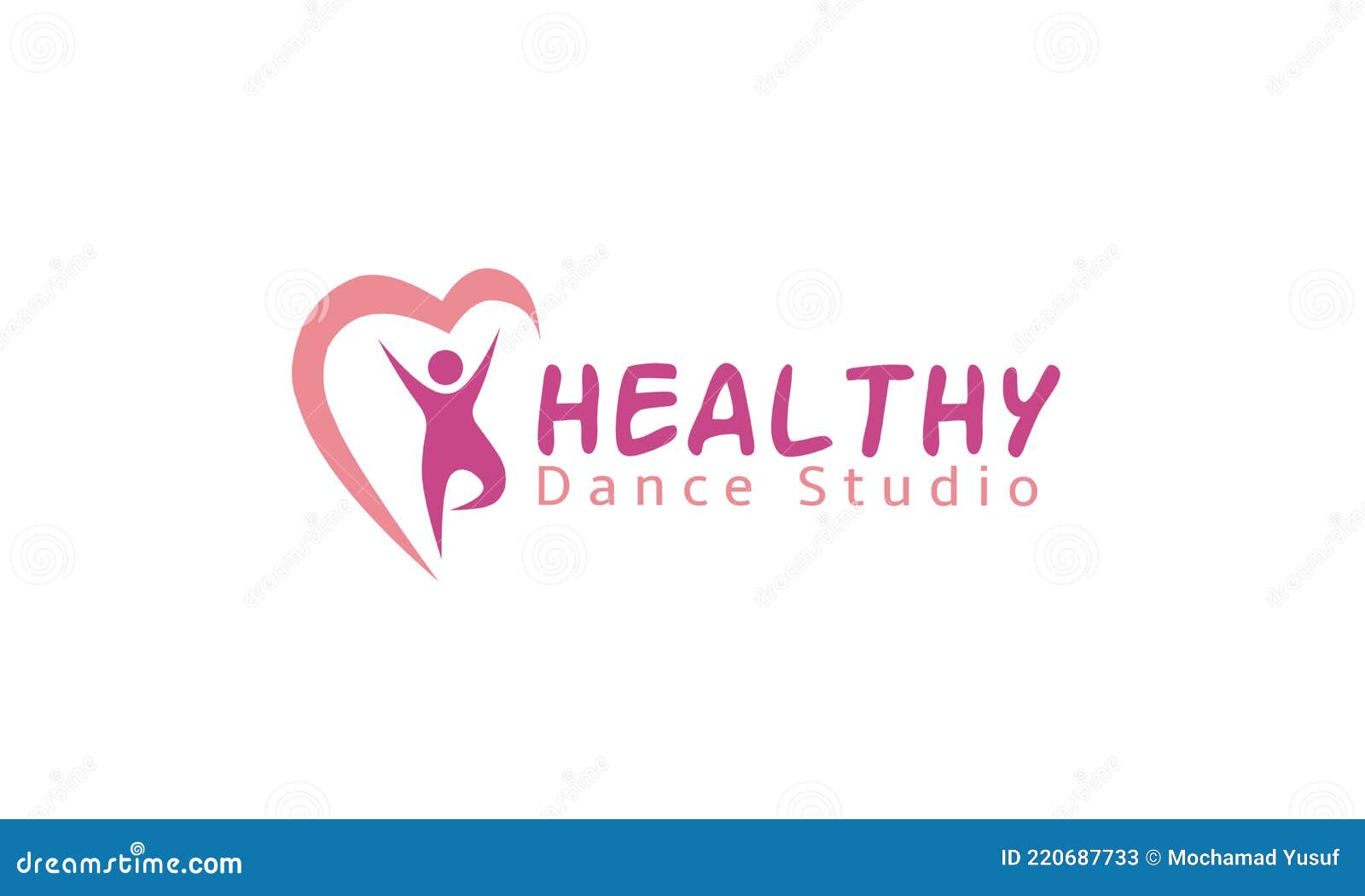 Abstract Dance Logo Design Vector Stock Vector - Illustration of club ...
