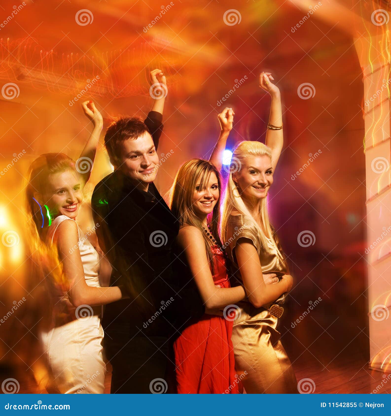 People dancing stock image. Image of lights, group, indoors - 11542855