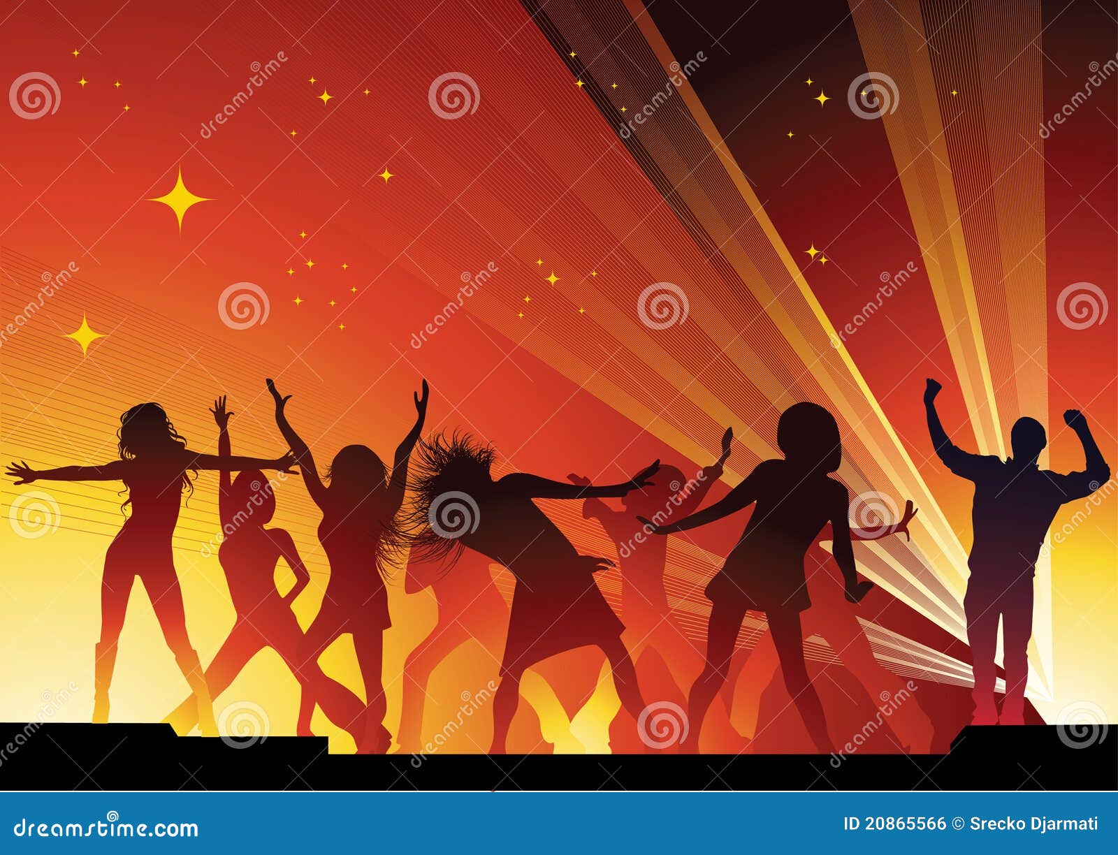 Dancing Outline People Stock Illustrations – 3,523 Dancing Outline ...