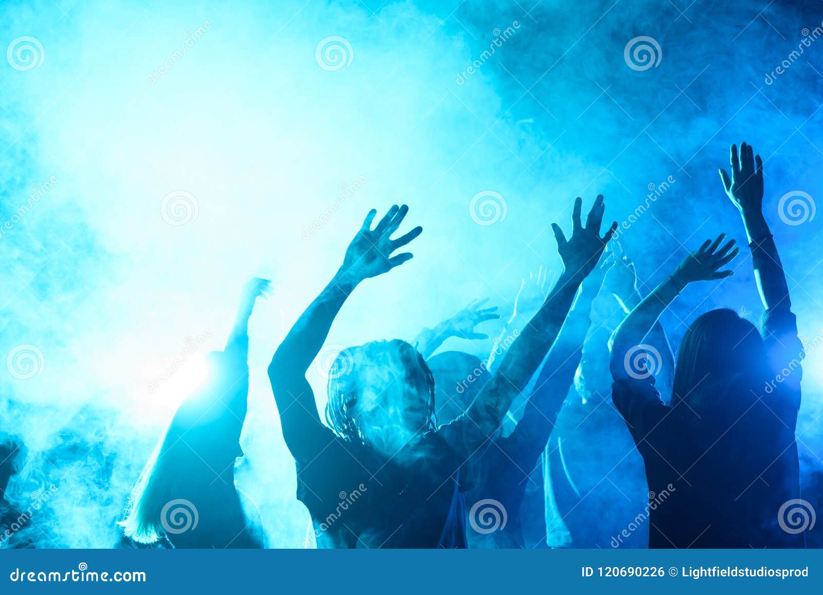 People Dancing on Party in Nightclub with Blue Editorial Photo - Image ...