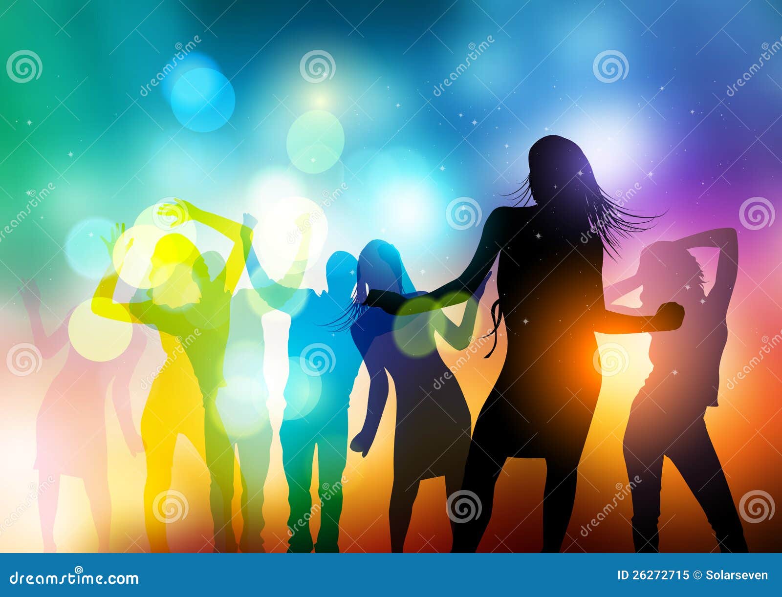 People Dancing Vector stock vector. Illustration of design - 26272715