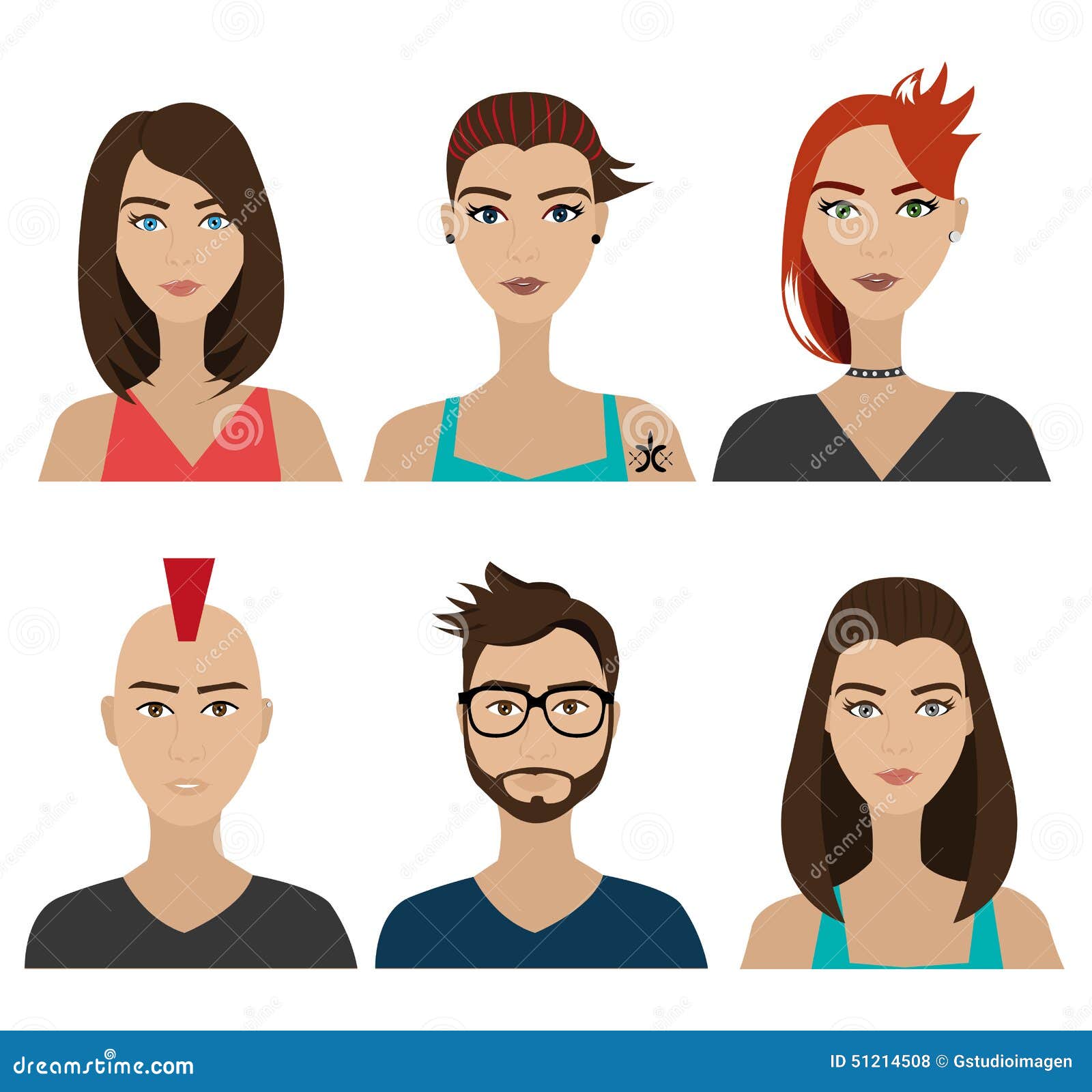 People Design, Vector Illustration. Stock Vector - Illustration of face ...