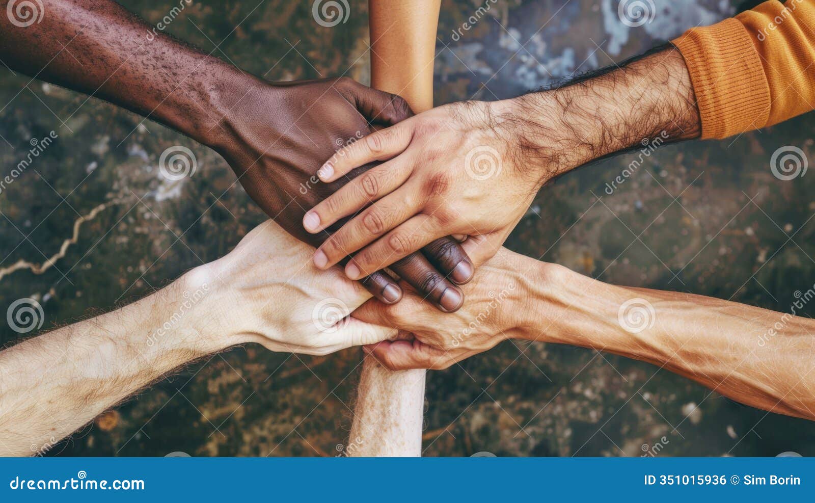 People from Different Backgrounds Collaborating on a Project Stock ...