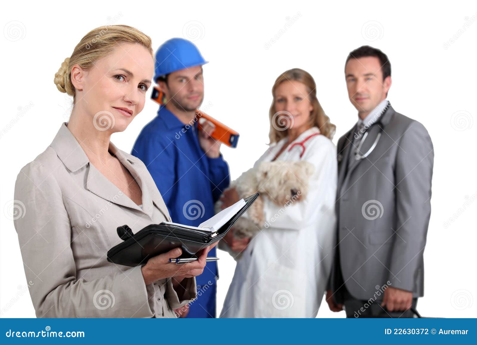 People from Different Employment Backgrounds Stock Photo - Image of ...