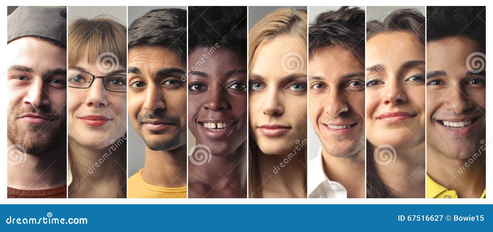 People with Different Expressions Stock Image - Image of handsome ...
