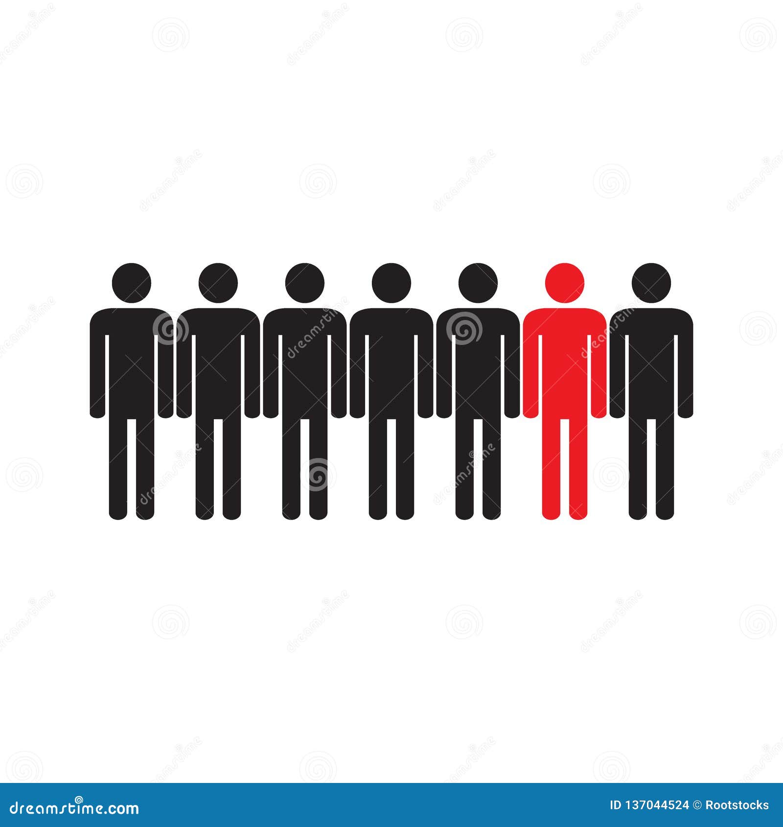 People Are Different. Icon Vector Illustration | CartoonDealer.com ...
