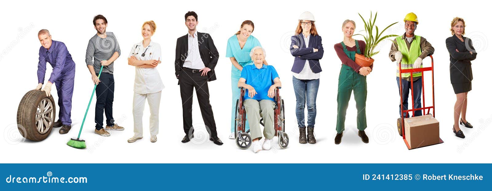People from Different Industries and Professions Stock Image - Image of ...