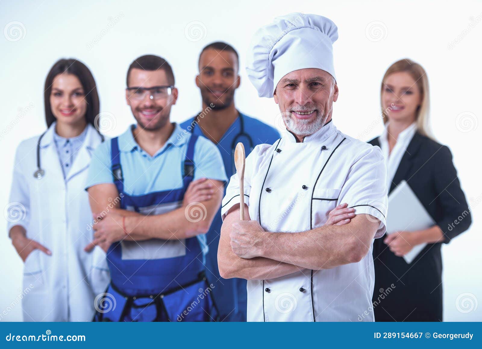 People of Different Professions Stock Image - Image of medical, female ...