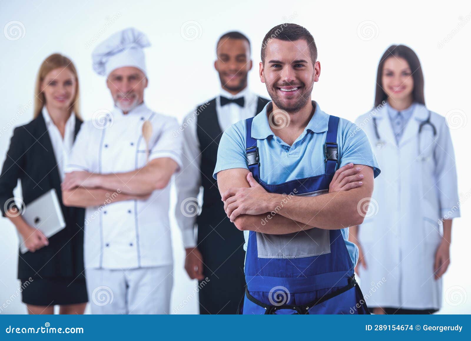 People of Different Professions Stock Photo - Image of concept, african ...