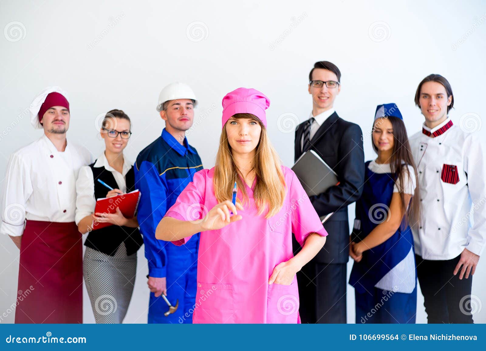 People of Different Professions Stock Photo - Image of professional ...