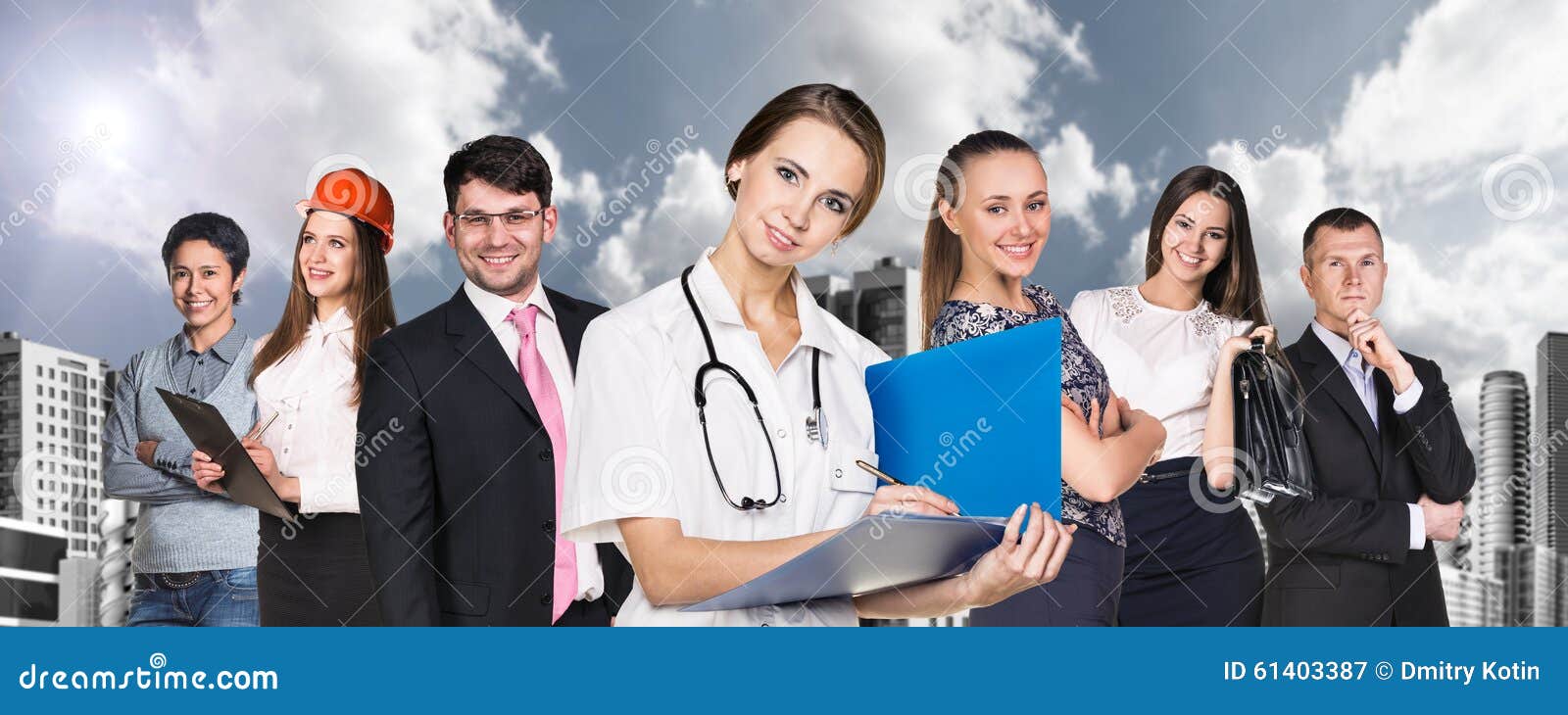 People with Different Professions Stock Image - Image of opportunity ...