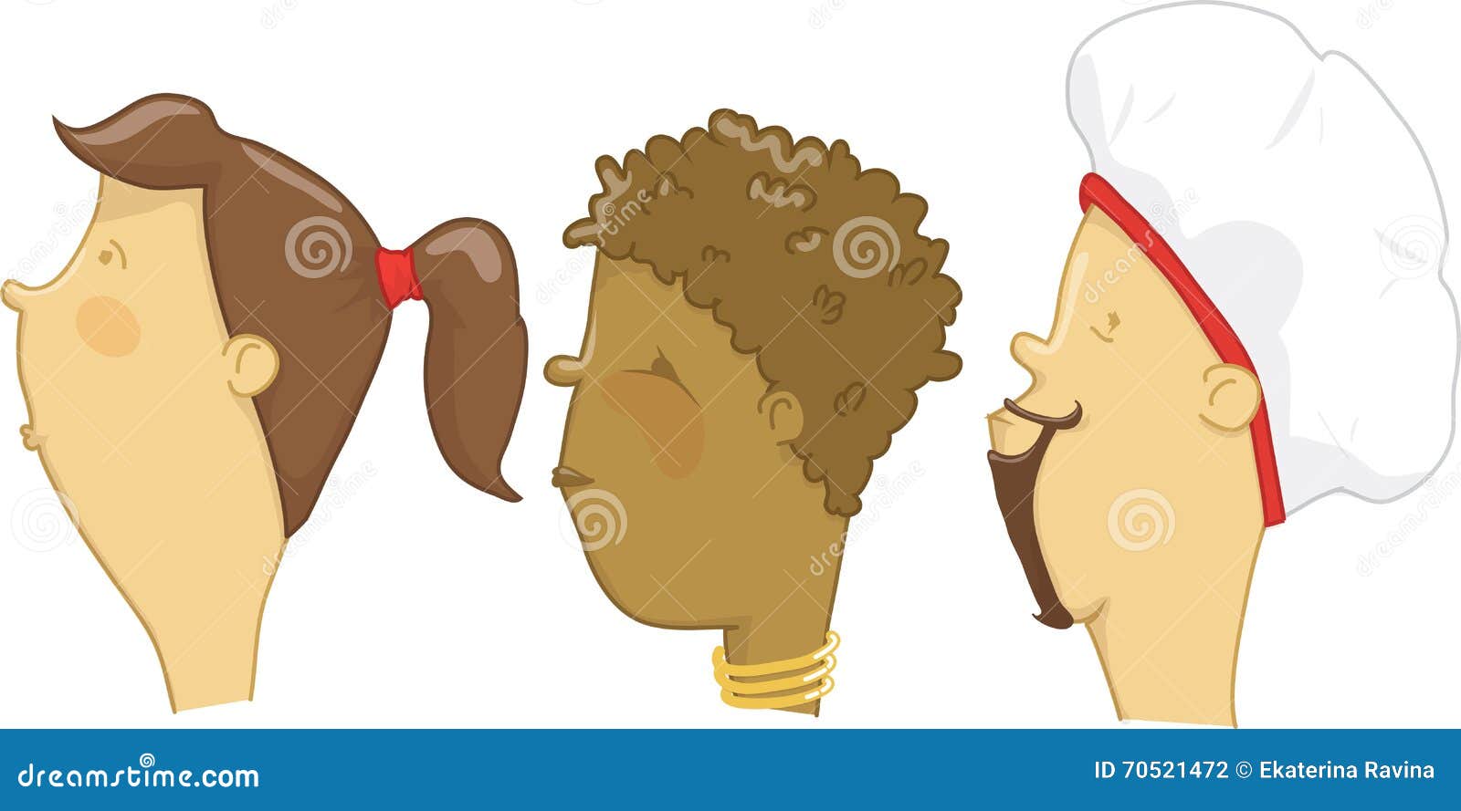 Types Of Chefs Horizontal Banner Vector Illustration | CartoonDealer ...