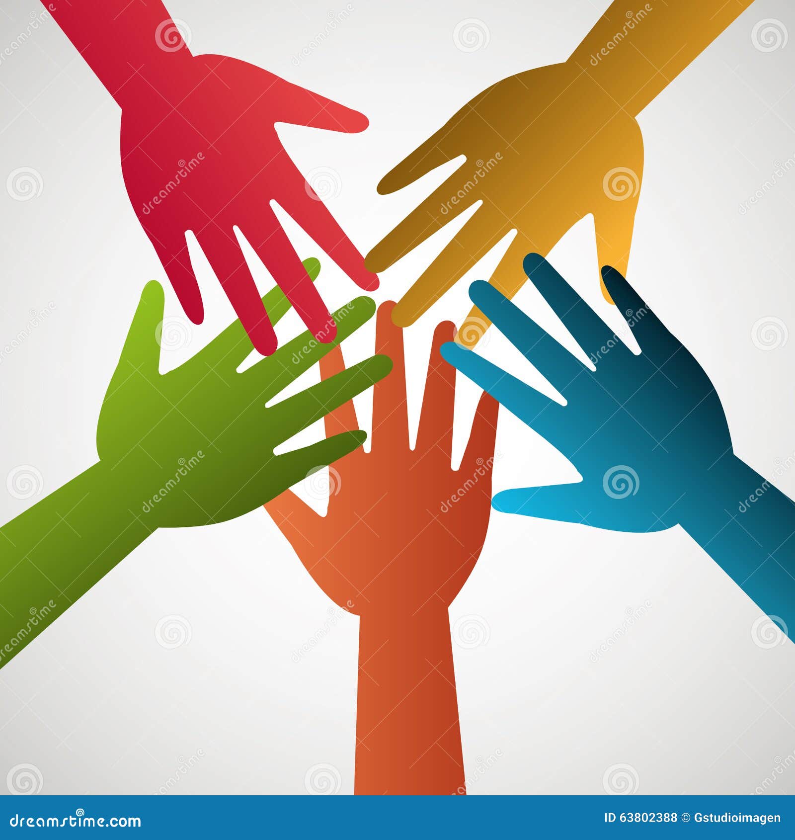 People Diversity Colorful Icon Stock Illustration - Illustration of ...