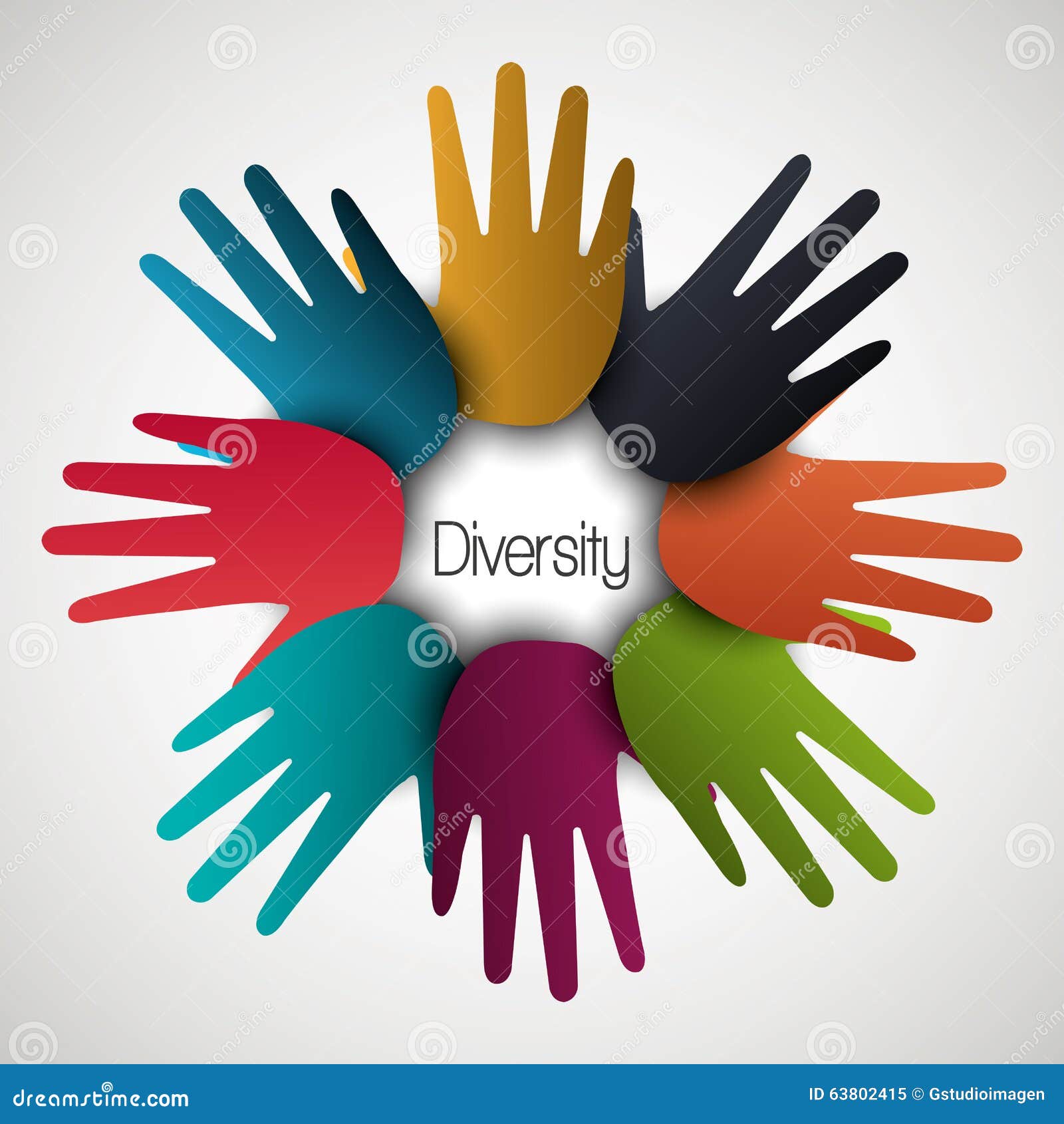 People Diversity Colorful Icon Stock Illustration - Illustration of ...