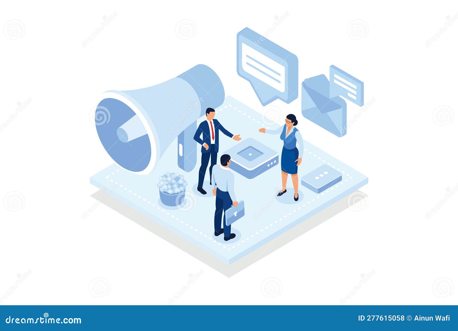 Digital Divide Internet Access Separation Two Signs 3d Illustration ...