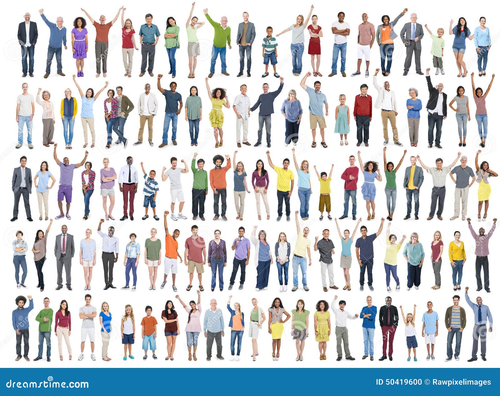 People Diversity Success Celebration Happiness Community Concept Stock ...