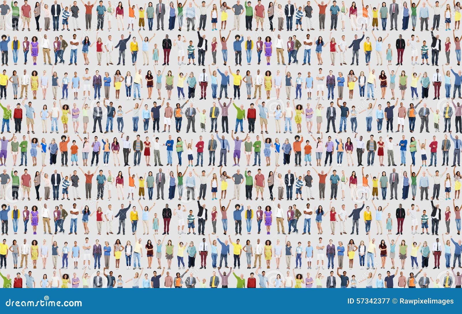 People Diversity Success Celebration Happiness Community Crowd C Stock ...