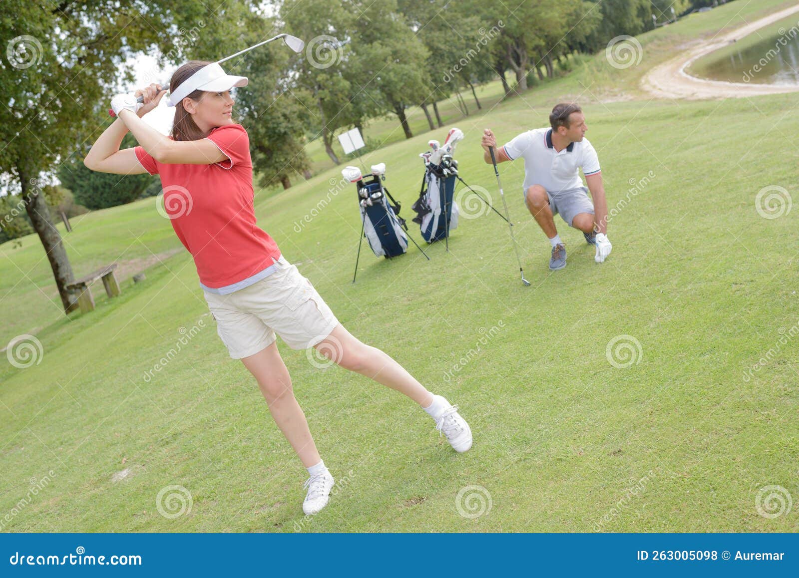 People doing backswing stock photo. Image of turn, hazard - 263005098