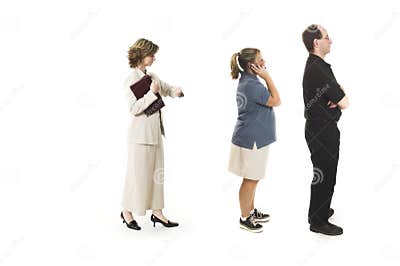 People doing line up stock photo. Image of isolated, waiting - 861104