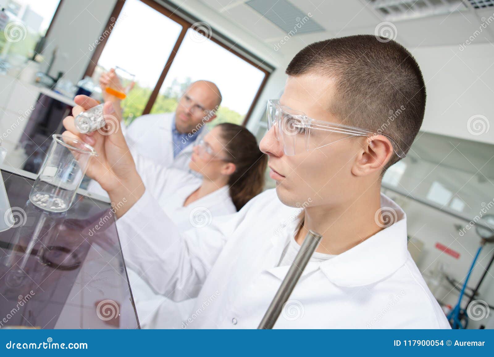 People Doing Medical Experiment in Lab Stock Photo - Image of biology ...