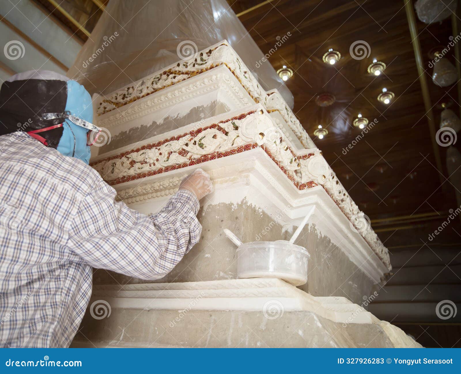 People Doing Repair Work and Creating Handicrafts Stock Image - Image ...