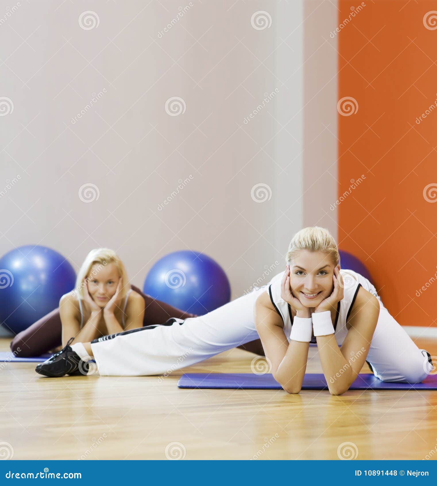 People Doing Stretching Exercise Stock Photo - Image of caucasian ...