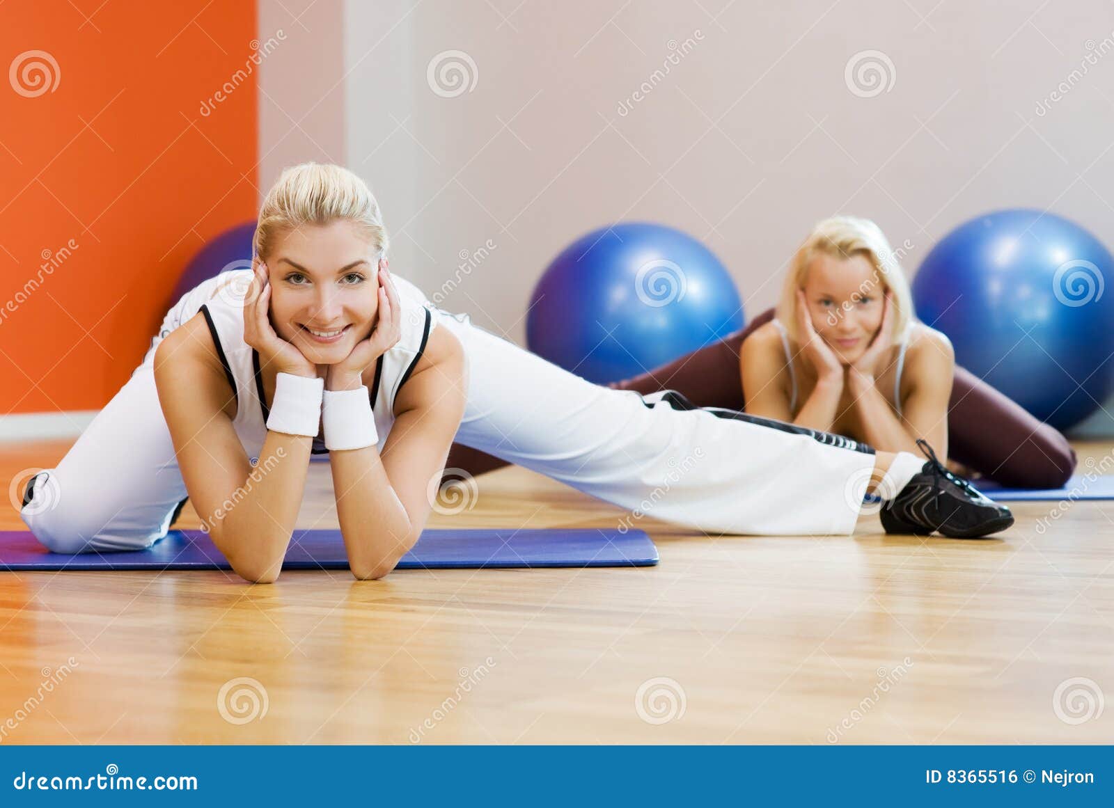 People Doing Stretching Exercise Stock Photo - Image of energy ...
