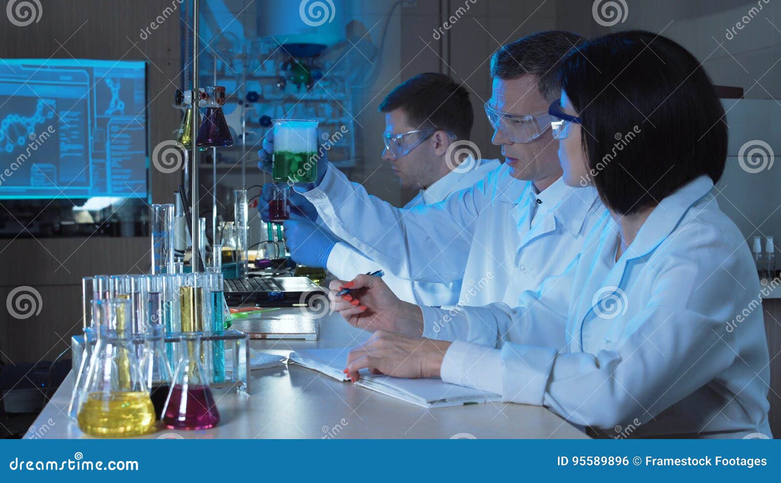People Dripping Chemical in Plant Stock Photo - Image of horizontal ...
