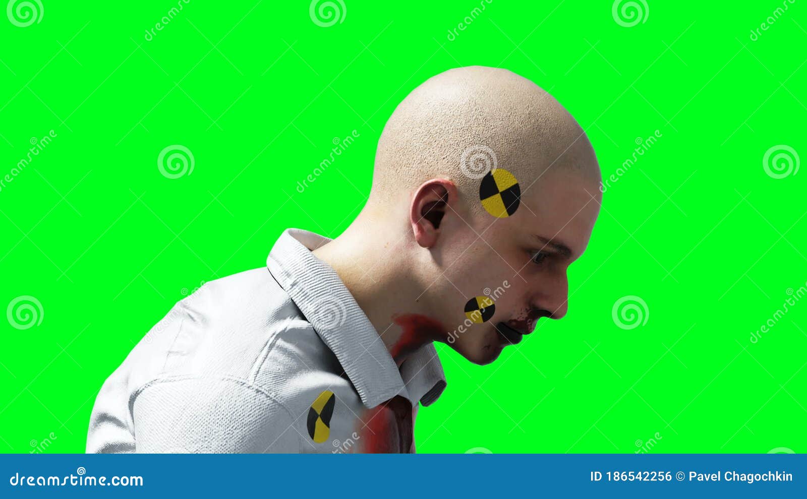 People Dummy Animation. Test Drive. Realistic 4k Animation. Stock ...