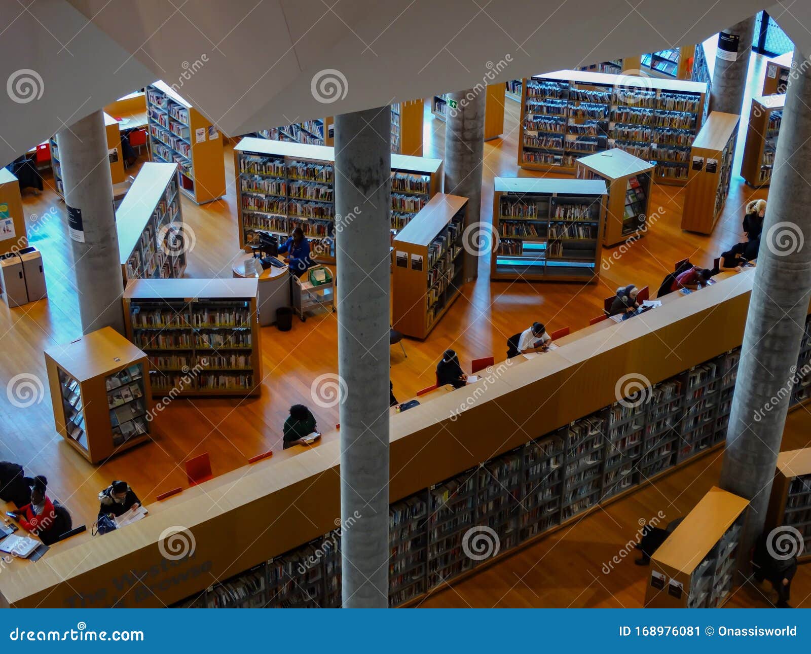 People Educating in a Library Editorial Photo - Image of educating ...