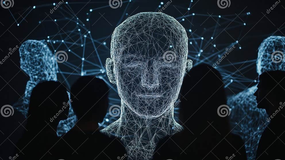 People Engage with an Abstract AI System, Highlighting the Intersection ...