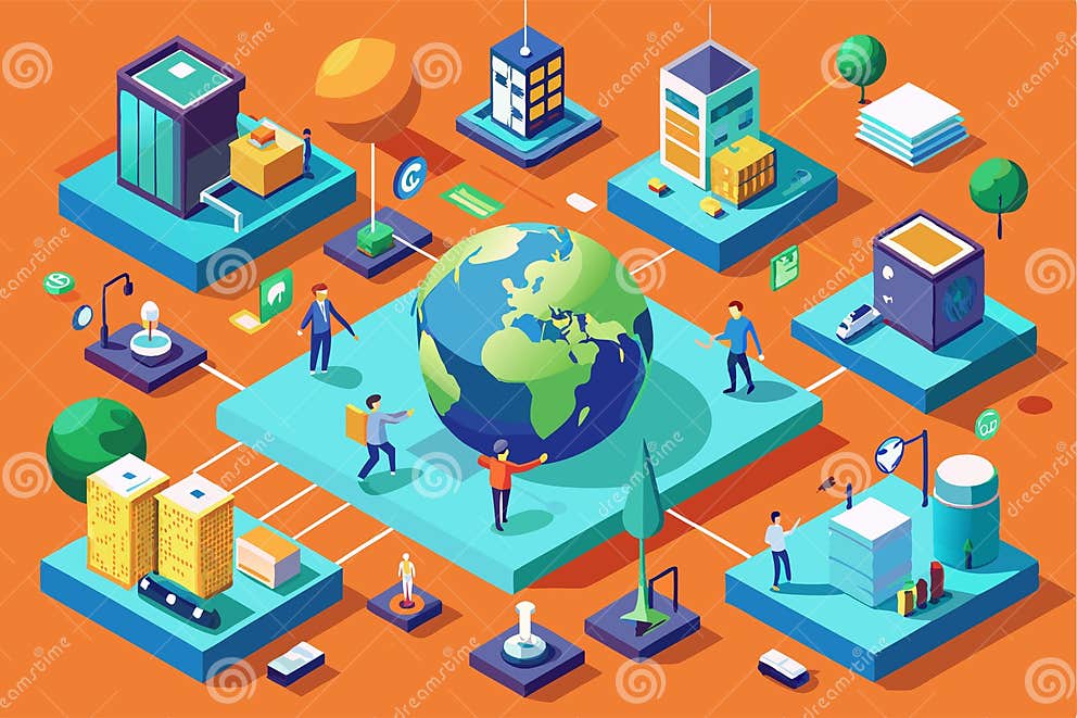 People Engage in Collaboration Around a Globe in an Active Urban ...