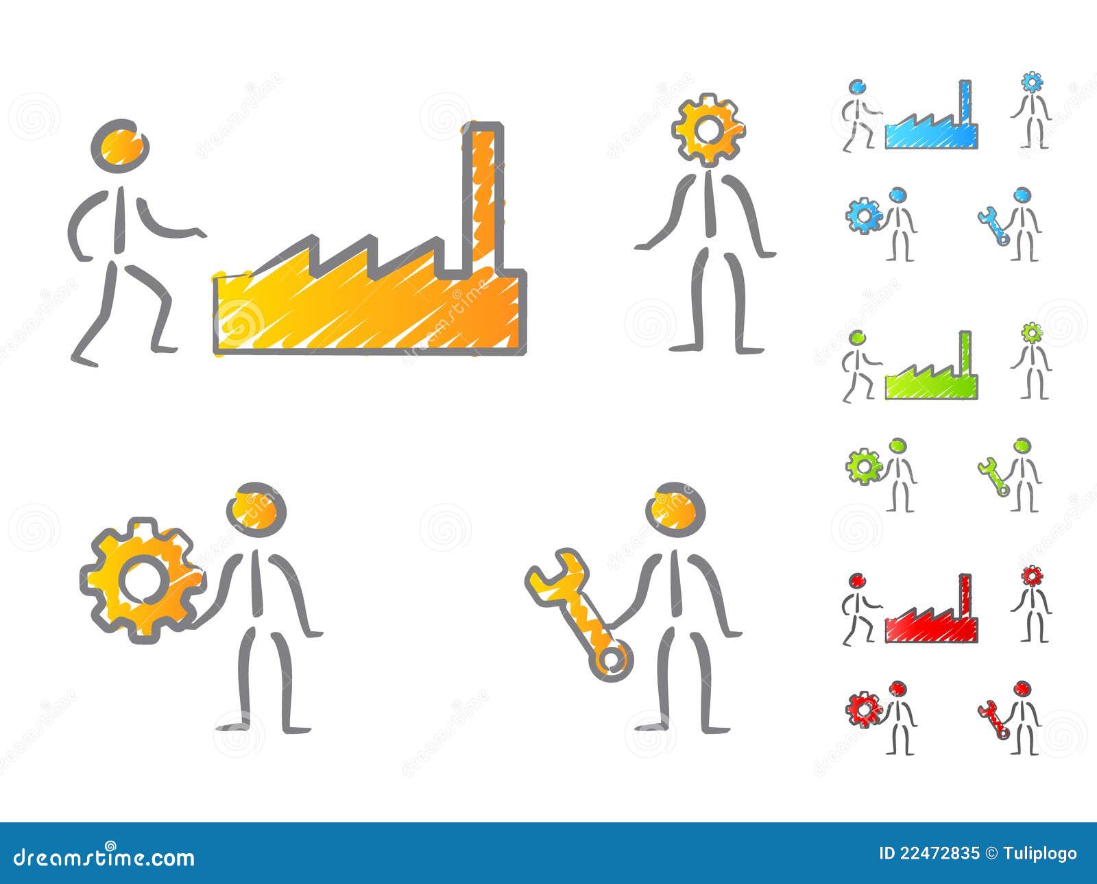 People QA Engineers, Website Developers Cartoon Characters Engaged In ...