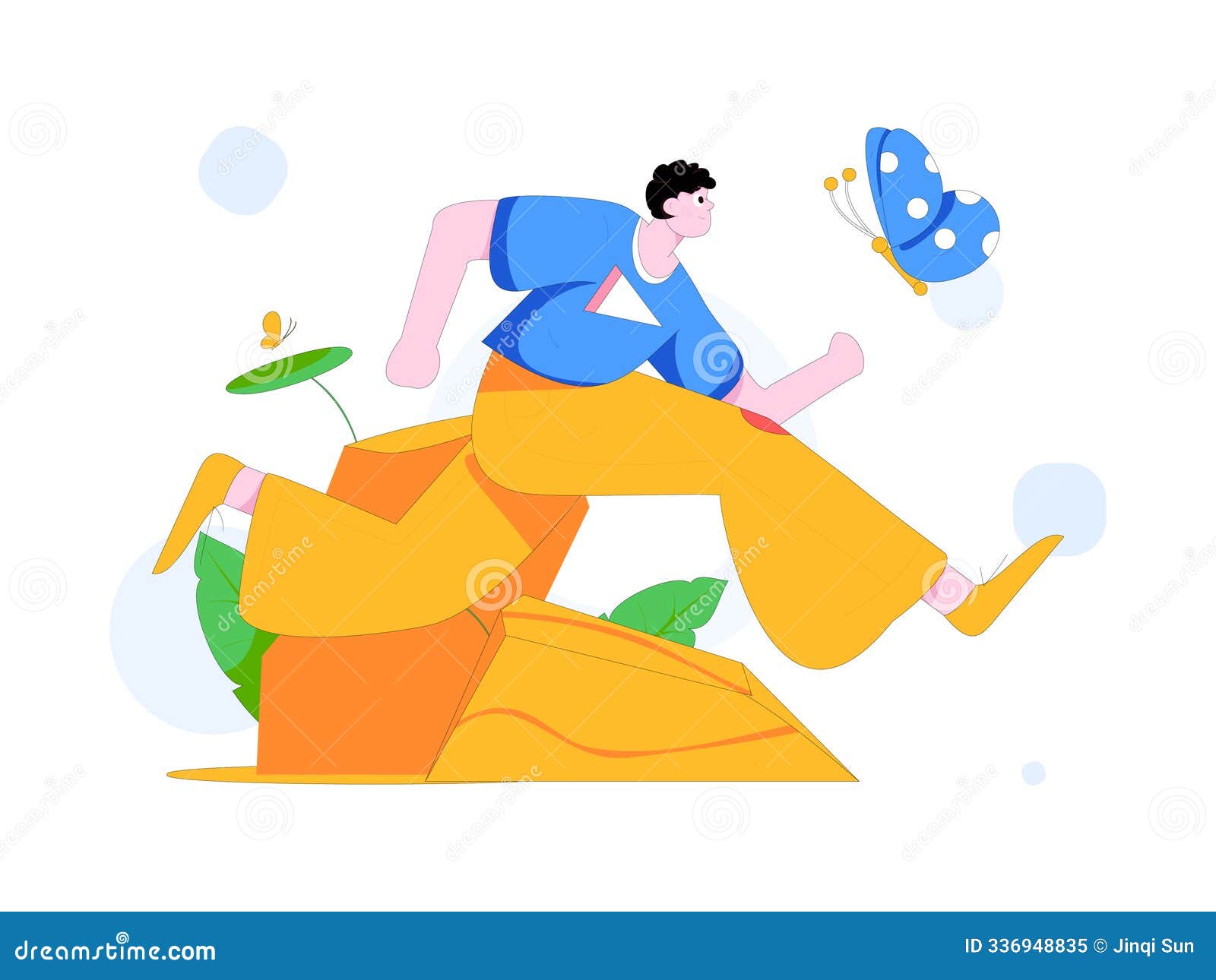 People Exercising Healthy Running Vector Internet Operation ...