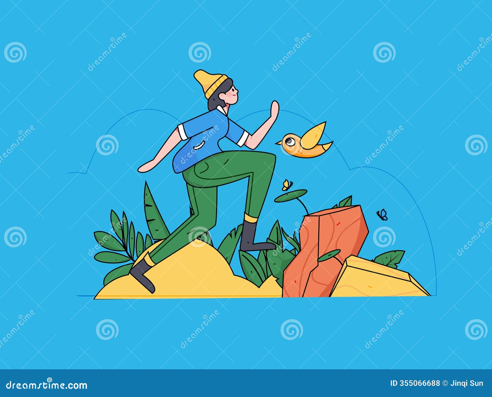 People Exercising Healthy Running Vector Internet Operation ...