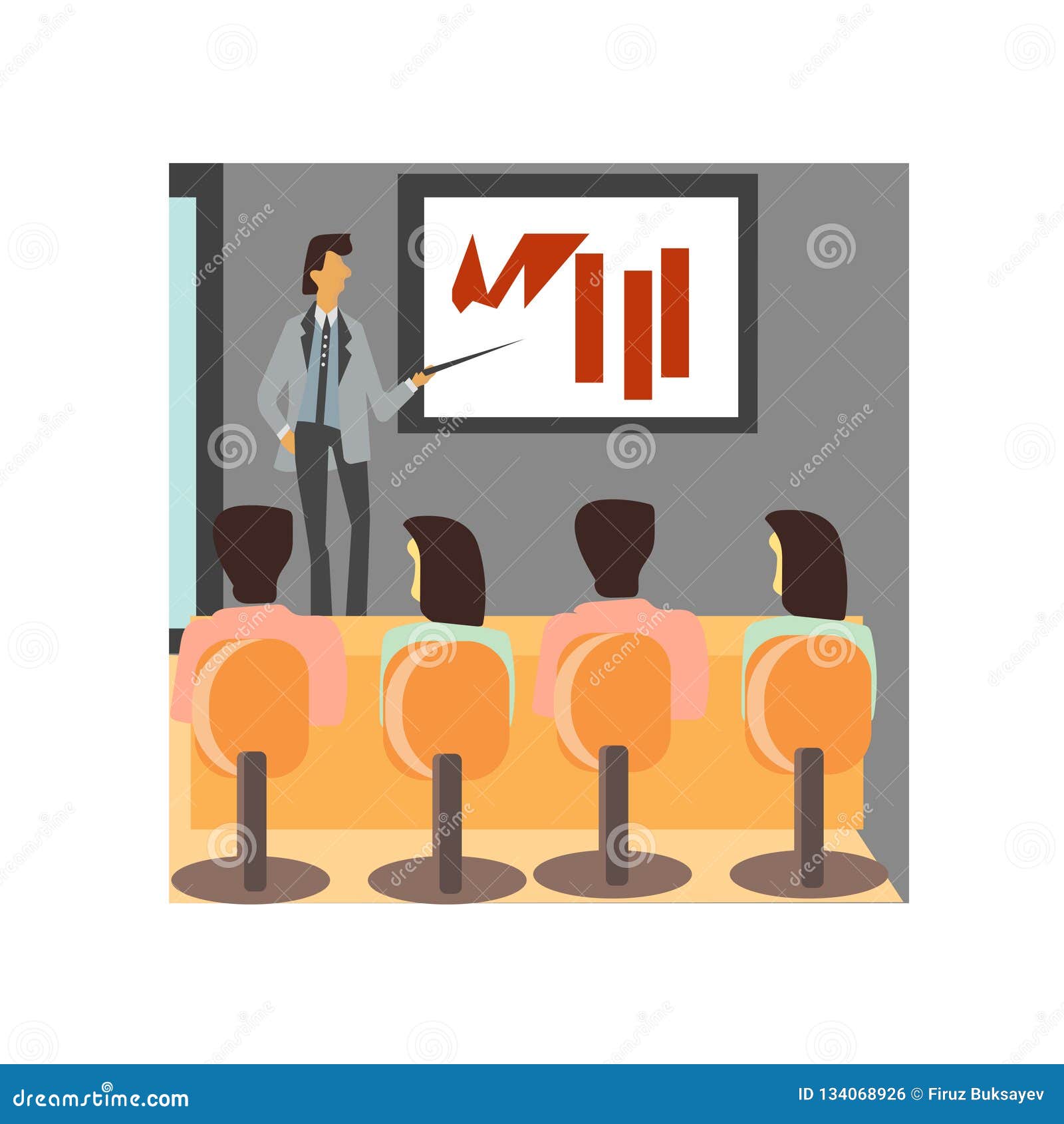 People Explaining Work Vector Vector Sign And Symbol Isolated On White ...