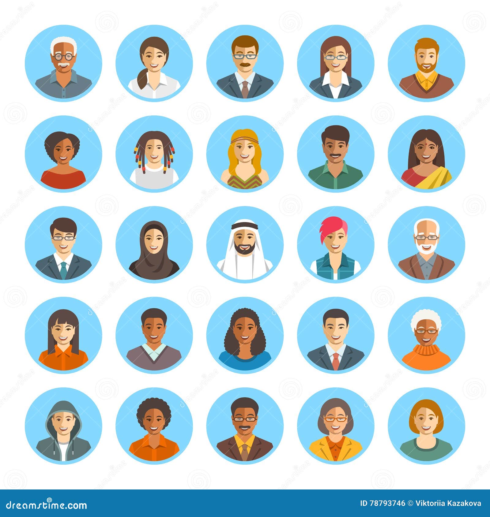 Ethnicity Characters Stock Illustrations – 6,569 Ethnicity Characters ...