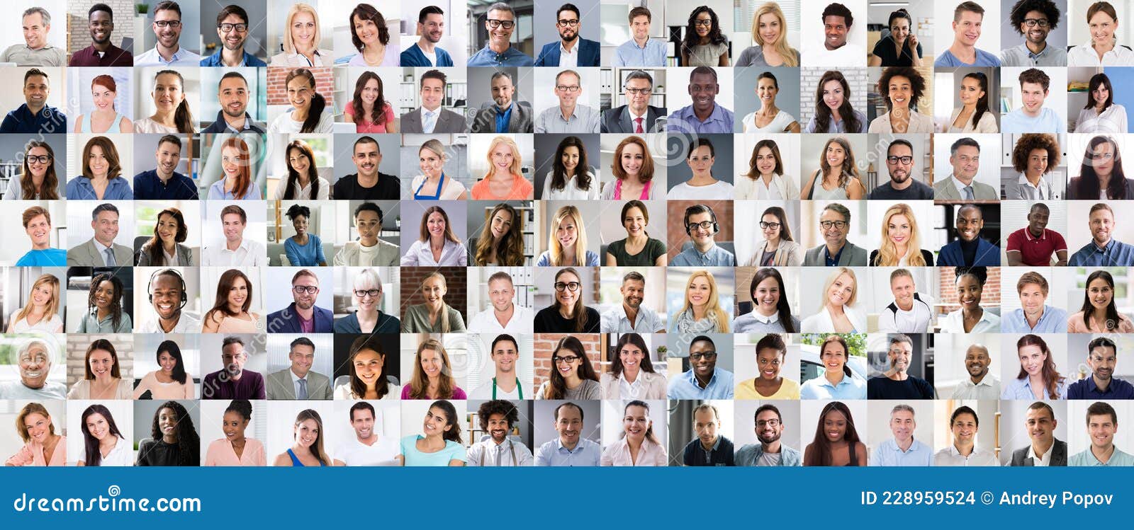 Faces Collage Royalty-Free Stock Photo | CartoonDealer.com #44746095