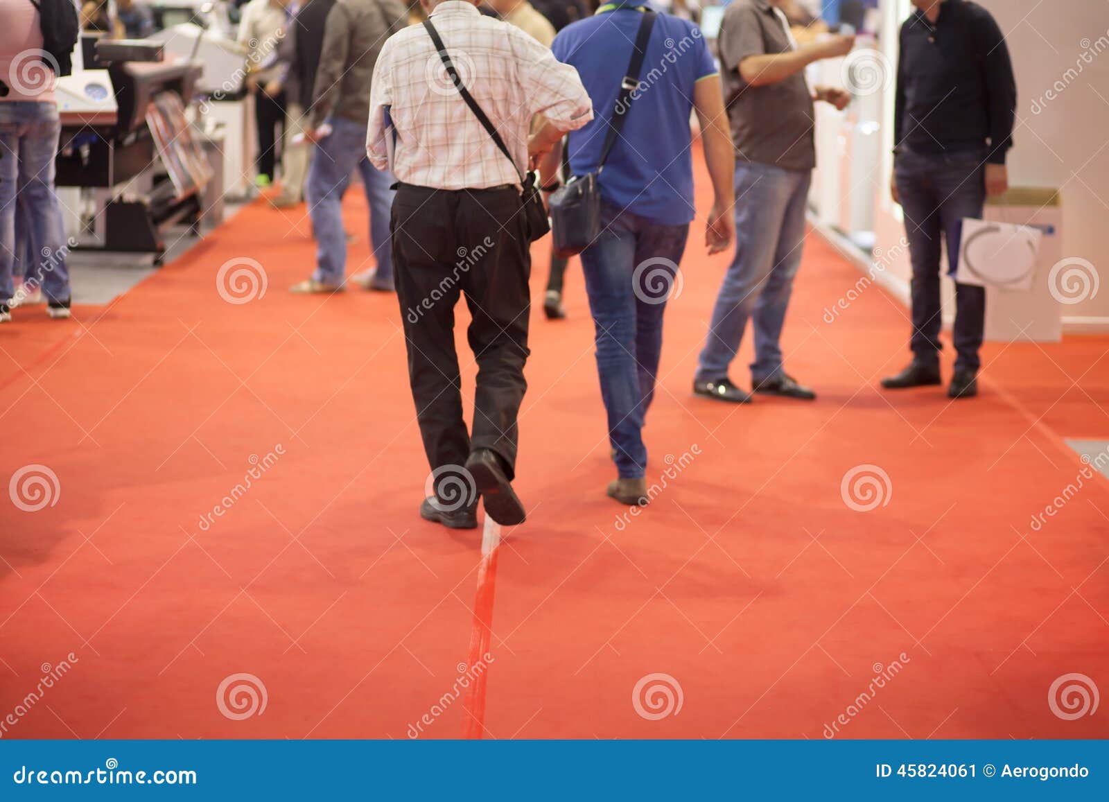 People at fair stock image. Image of news, business, event - 45824061