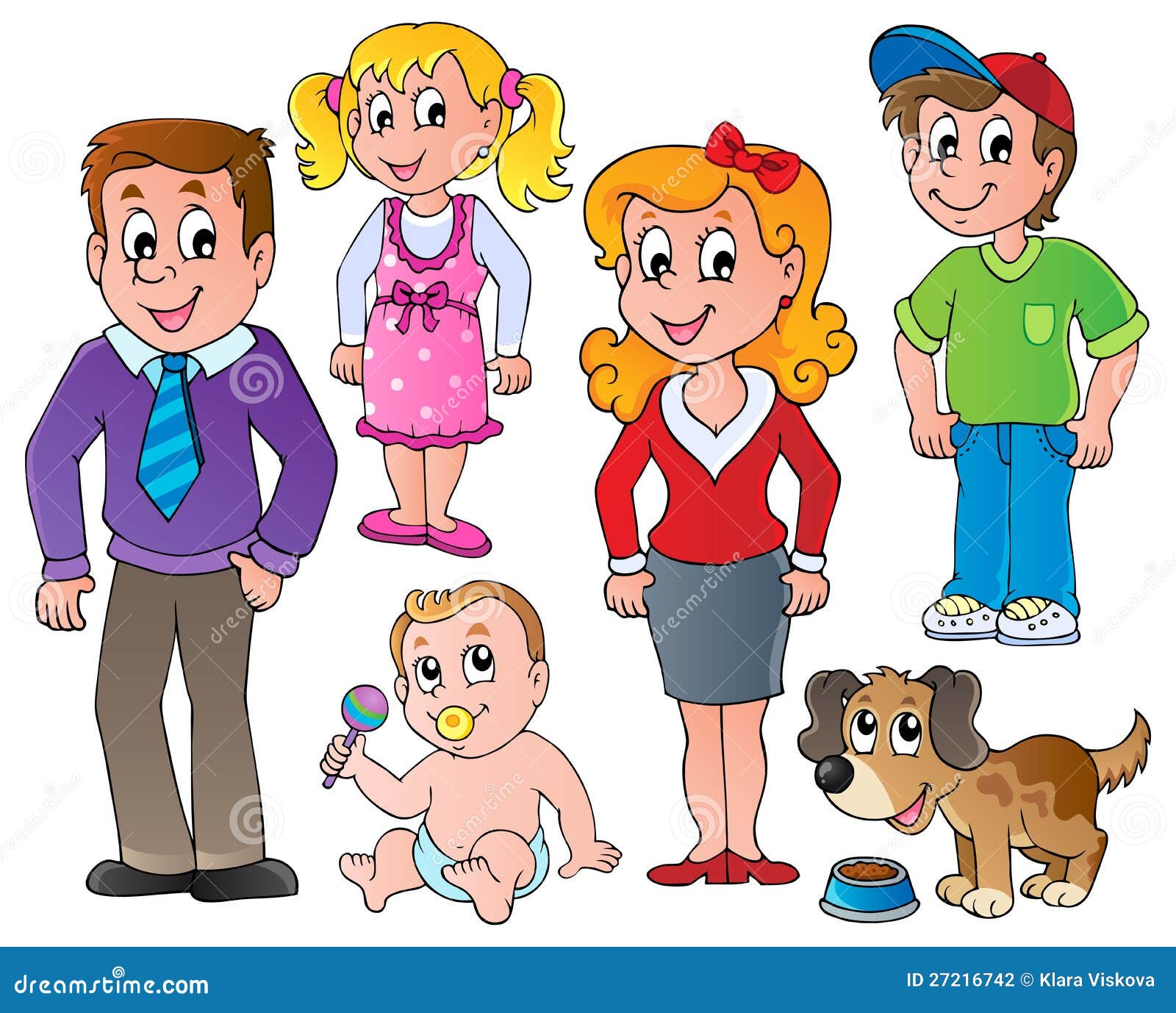 People and Family Collection Stock Vector - Illustration of cartoon ...