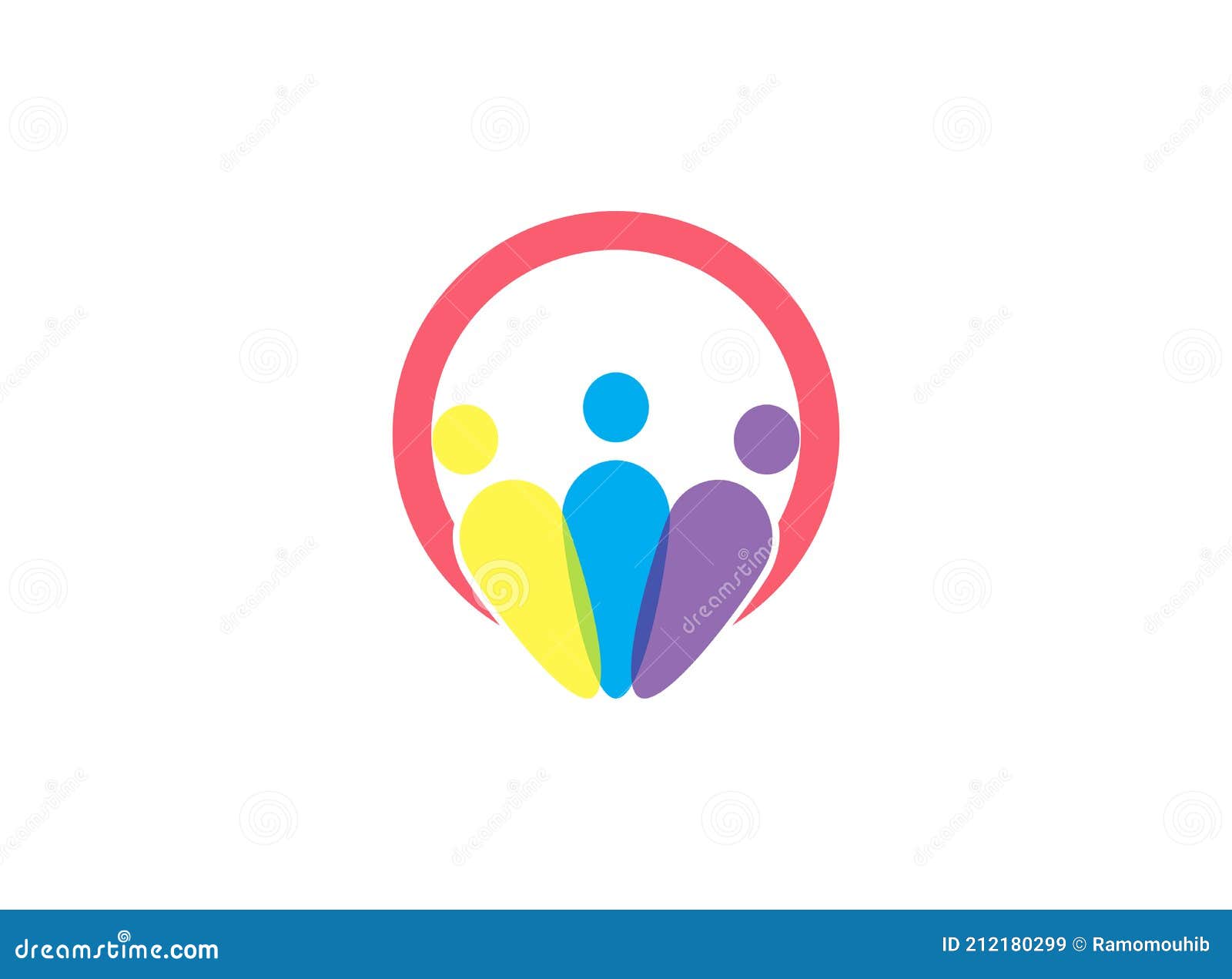 Human Unity Logo, People Group Modern Gradient Logos Designs Vector ...
