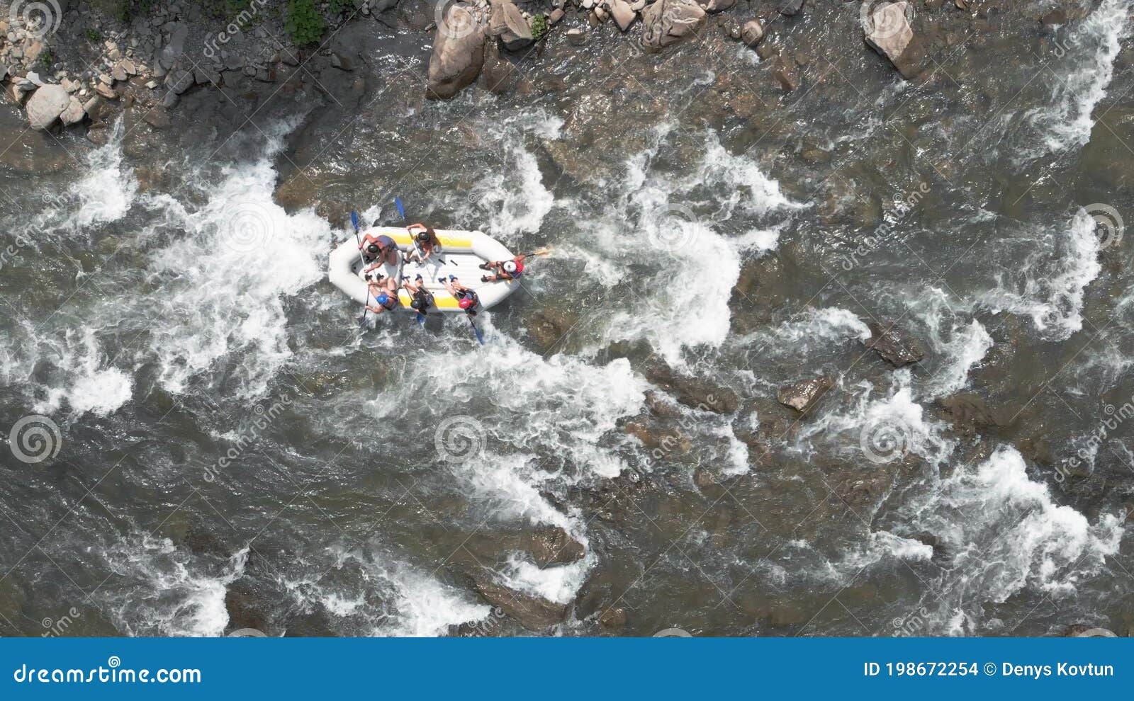 People Float Down the River. Stock Photo - Image of mountain, beautiful ...