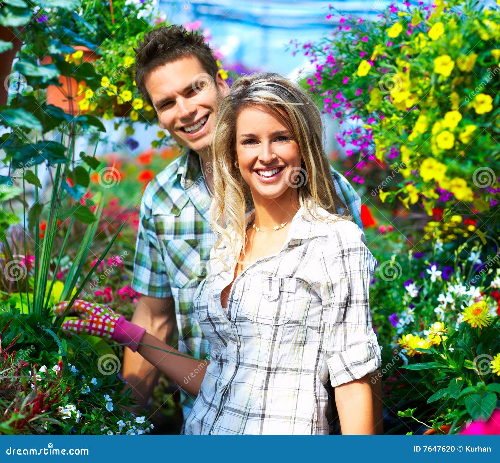 People florists stock photo. Image of horticulture, hold - 7647620