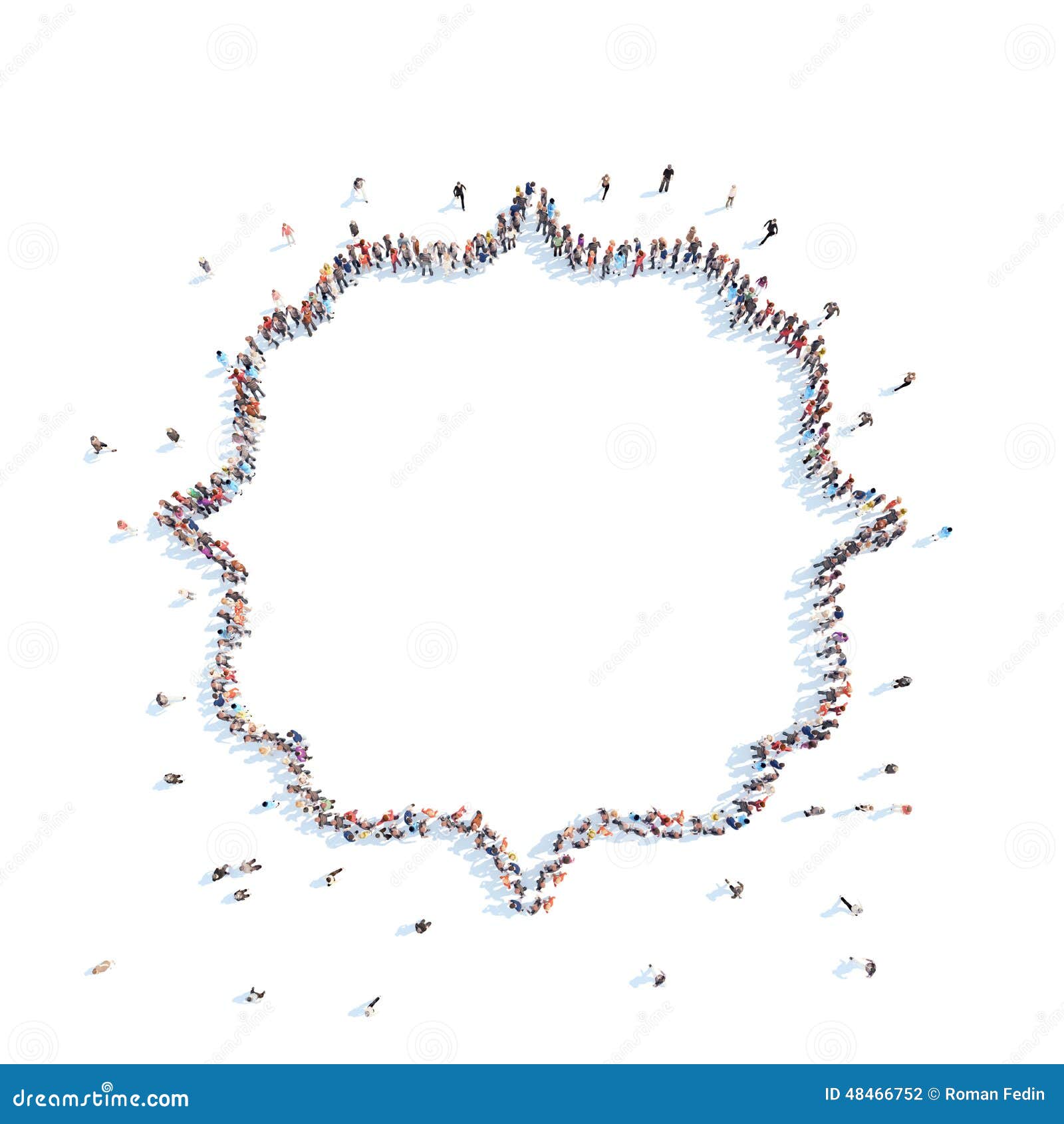 People in the Form of Frame. Stock Illustration - Illustration of ...