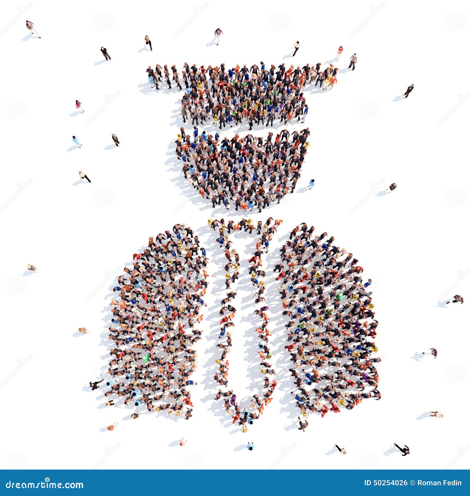 People in the Form of a Student , Mantle Stock Illustration ...