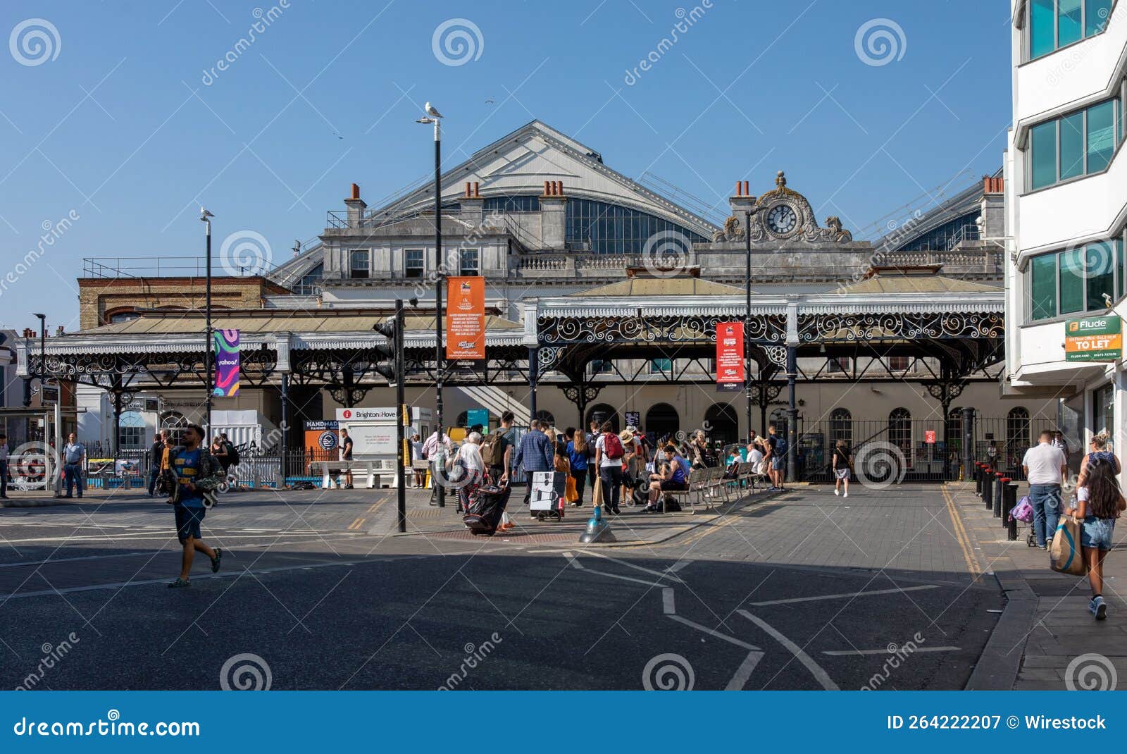 People in Front of the Entrance of the Railway Station Editorial ... People in Front of the Entrance of the Railway Station Editorial ...